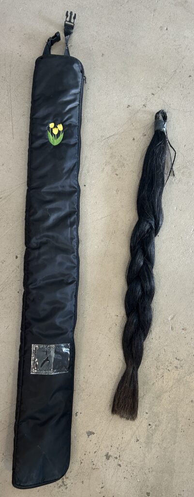 Buy Show Tail Extension With Loop And Bag, Black Tail(0213-11)