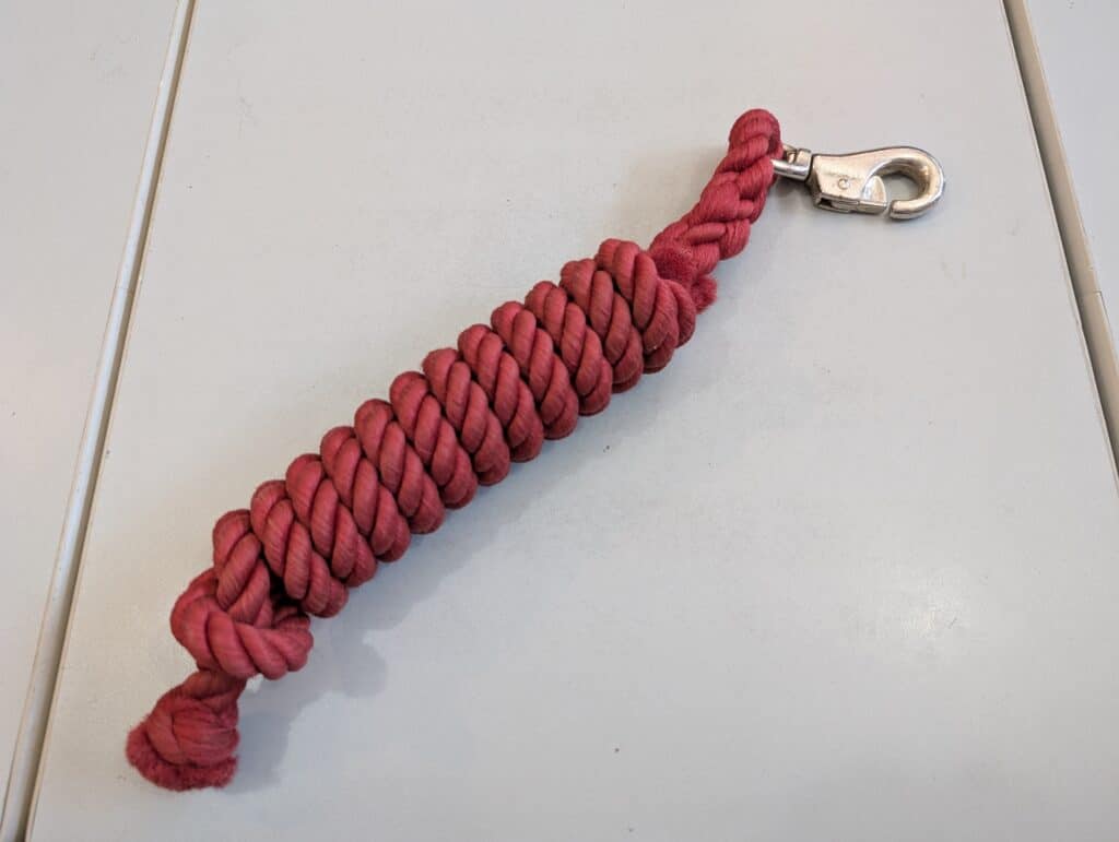 Buy Red Lead Rope With Bull Snap